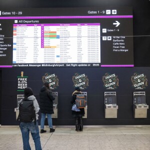 And finally… check-in chin-chin? | Scottish Financial News