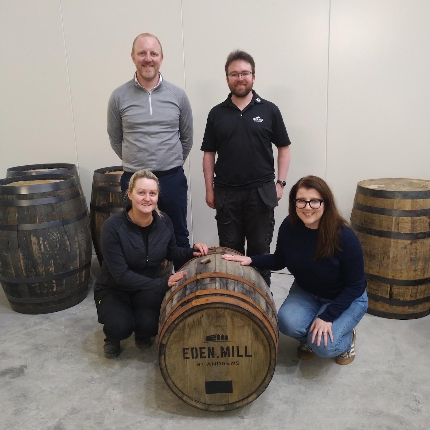 First cask filled as new Eden Mill Distillery goes live | Scottish ...