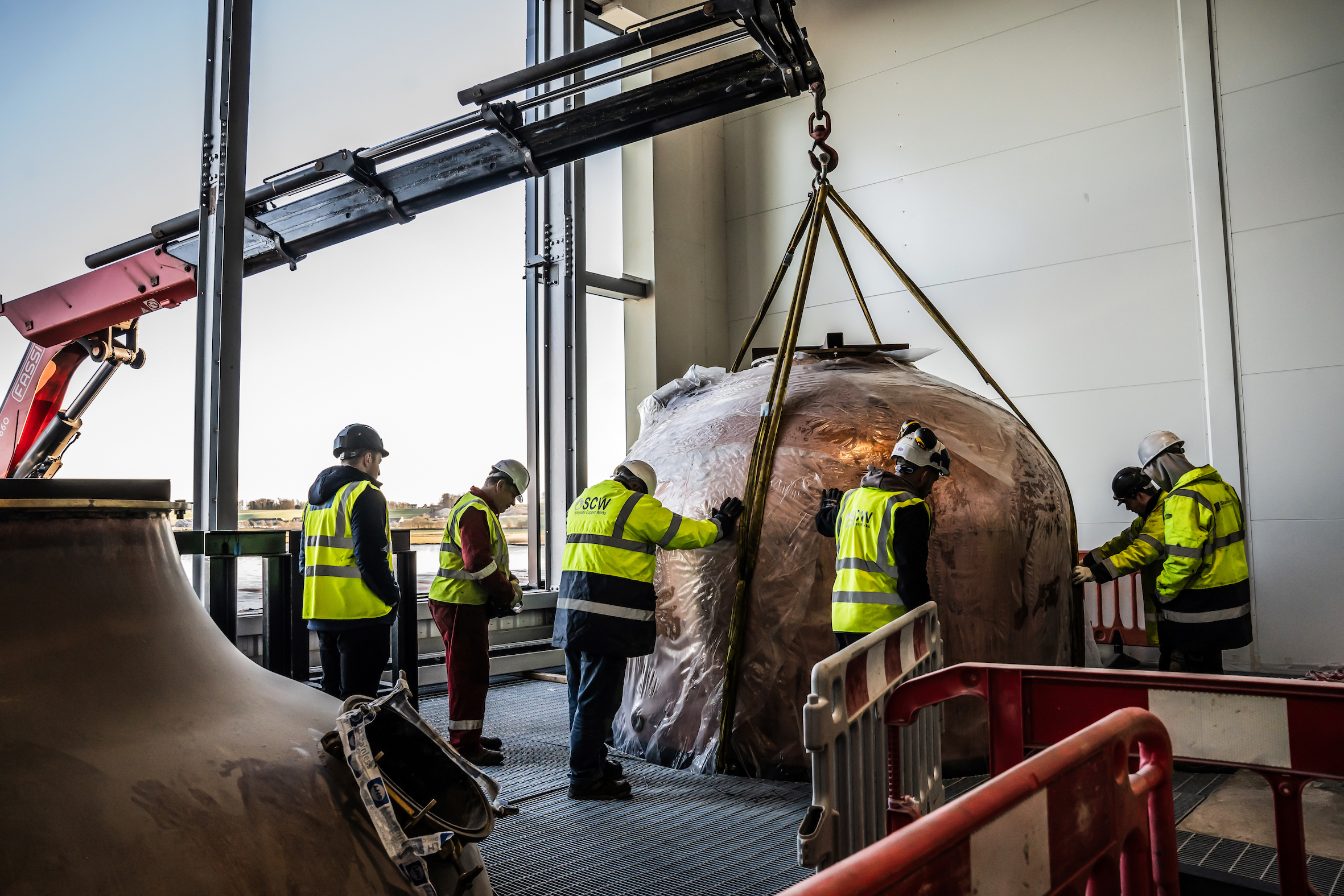 In Pictures: Stills installed at Eden Mill Distillery | Scottish ...